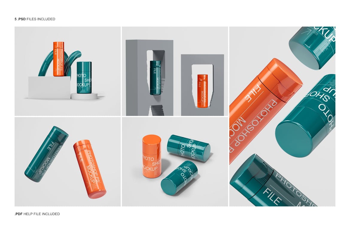 Cosmetic Bottle Mockup Set | Premium & Free PSD Mockup Store