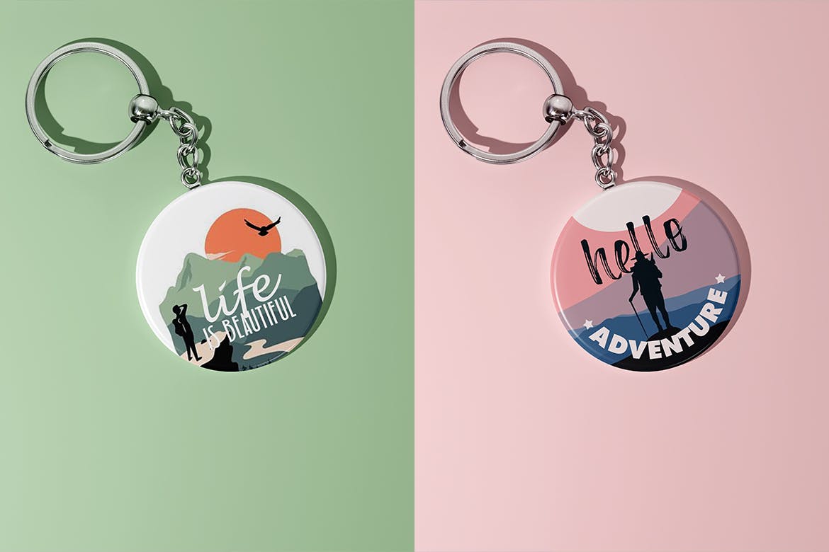 Round Shape Keychain Mockup | Premium & Free PSD Mockup Store