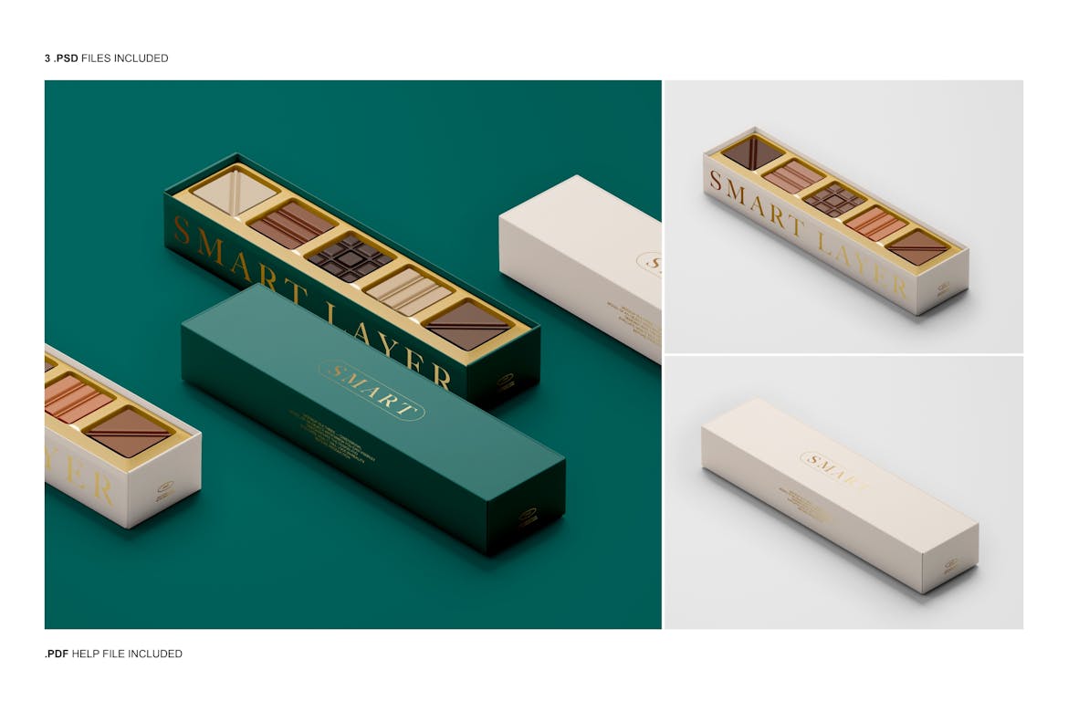 Chocolate Box Mockup | Premium & Free PSD Mockup Store