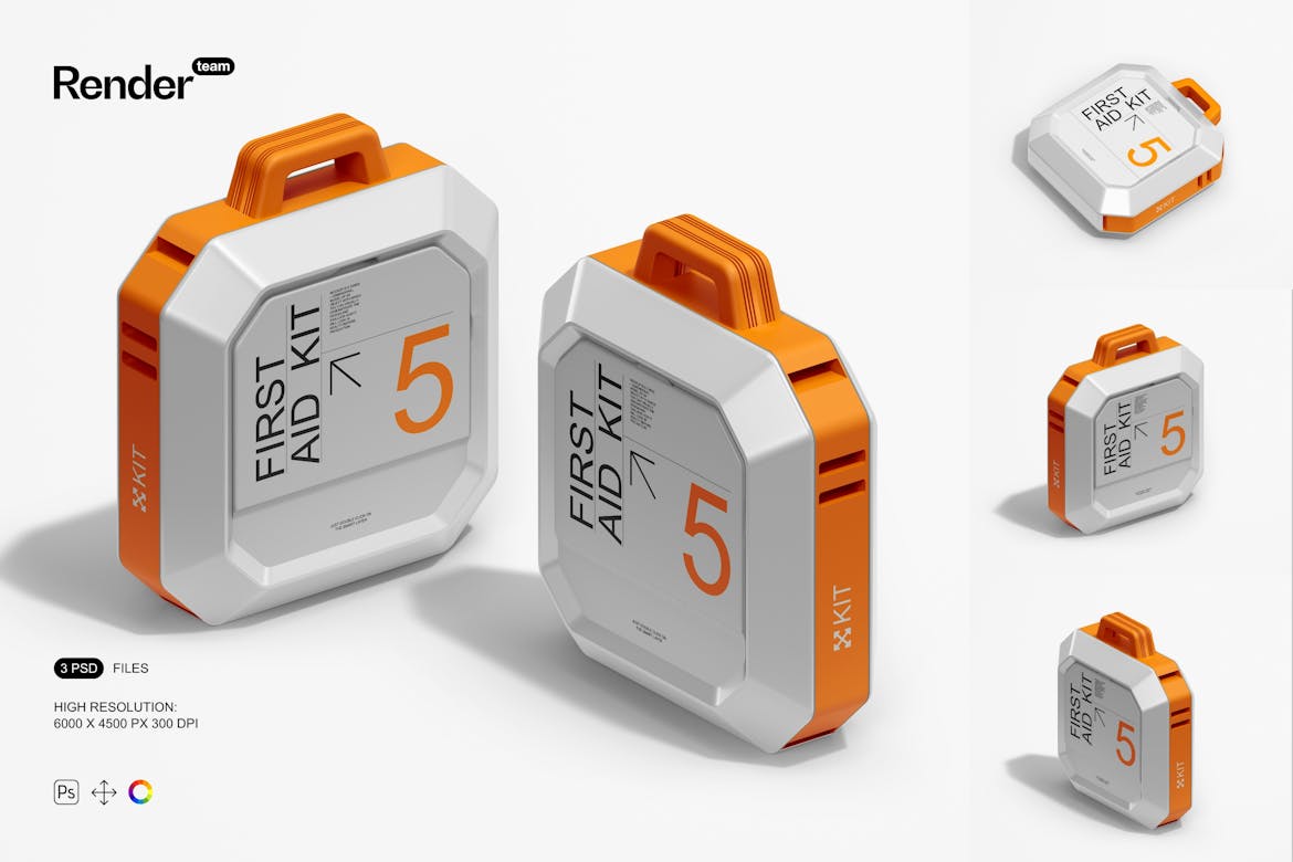 First Aid Kit Mockup | Premium & Free PSD Mockup Store