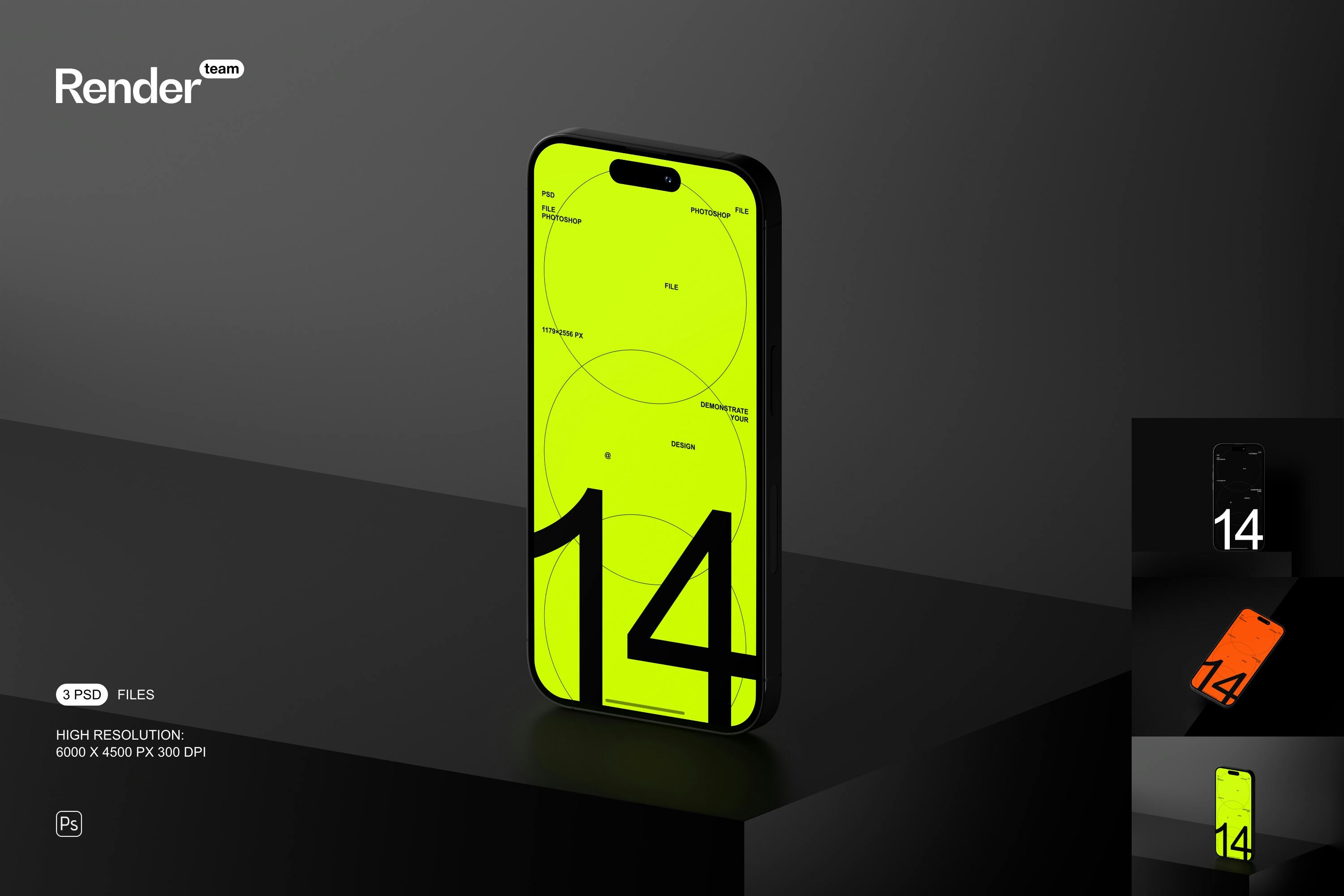 Mobile Mockups. Premium And Free PSD Mockup Templates