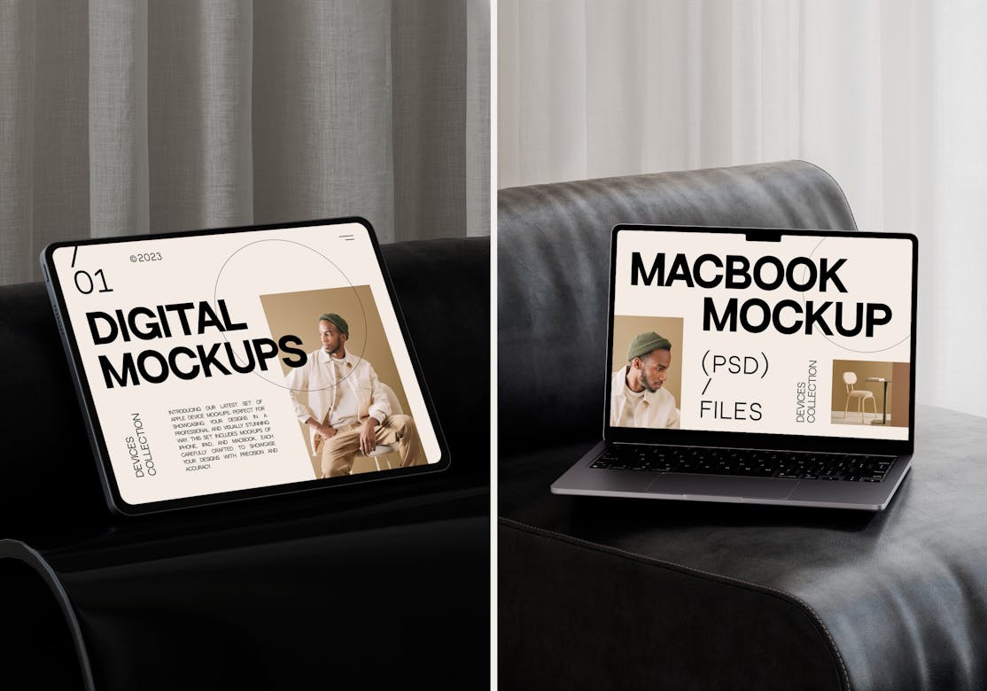 Apple Devices Mockups Vol.1 | Premium & Free PSD Mockup Store