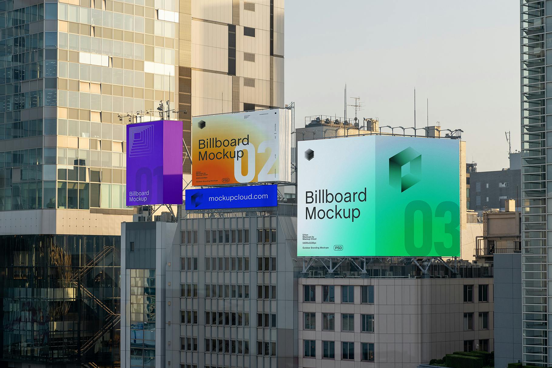 Signs & Billboards Mockups. Premium And Free PSD Mockup Templates