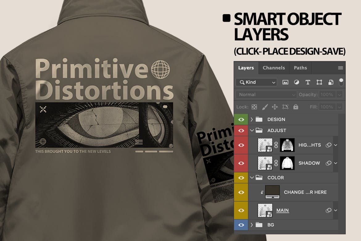 Coach Jacket Mockup | Premium & Free PSD Mockup Store