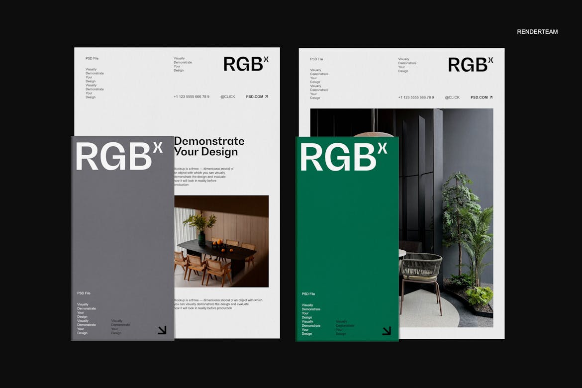 Brand Identity Mockup Set | Premium & Free PSD Mockup Store