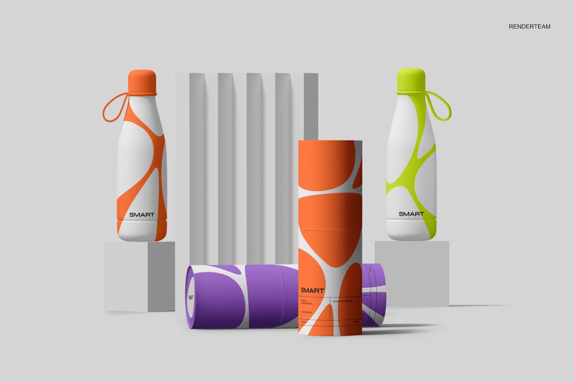 Tube and Bottle Mockup Set | Premium & Free PSD Mockup Store