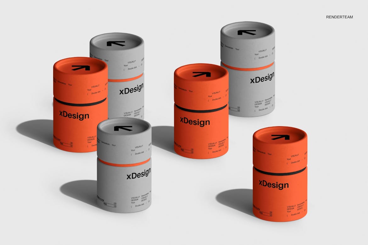 Tube Mockup Set | Premium & Free PSD Mockup Store