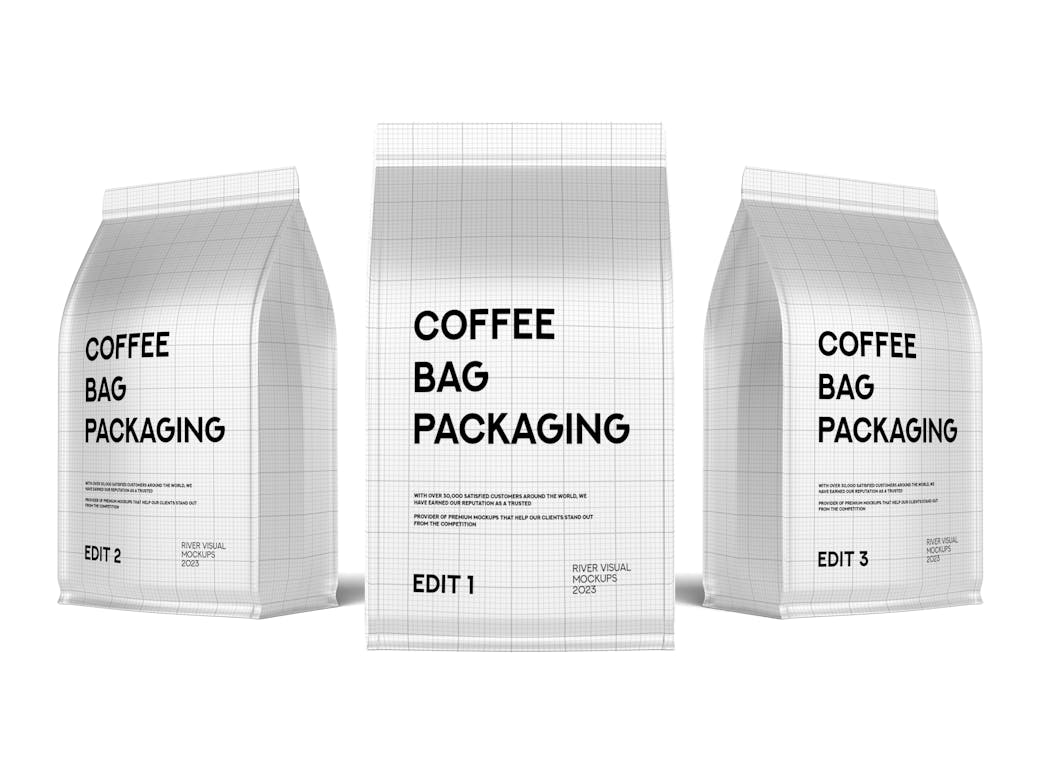 Coffee Bag Free Mockup | Premium & Free PSD Mockup Store