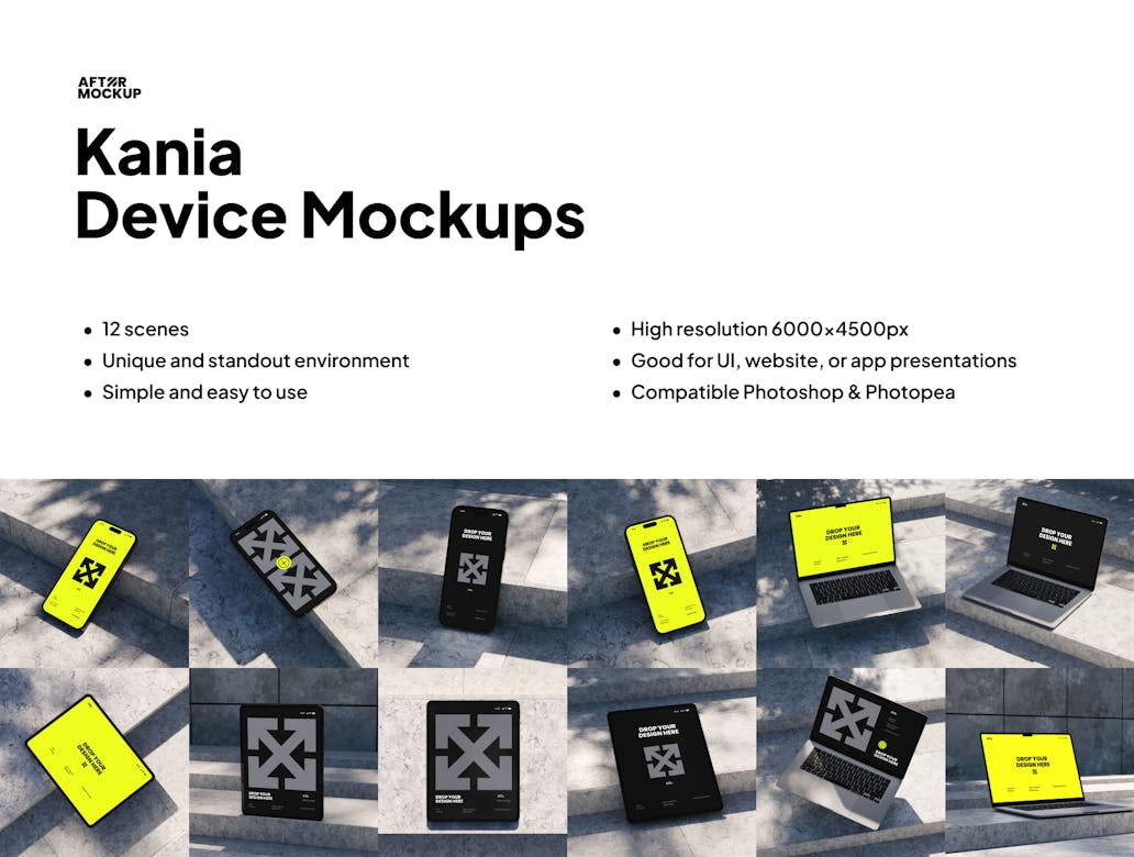 Kania Device Mockups | Premium & Free PSD Mockup Store