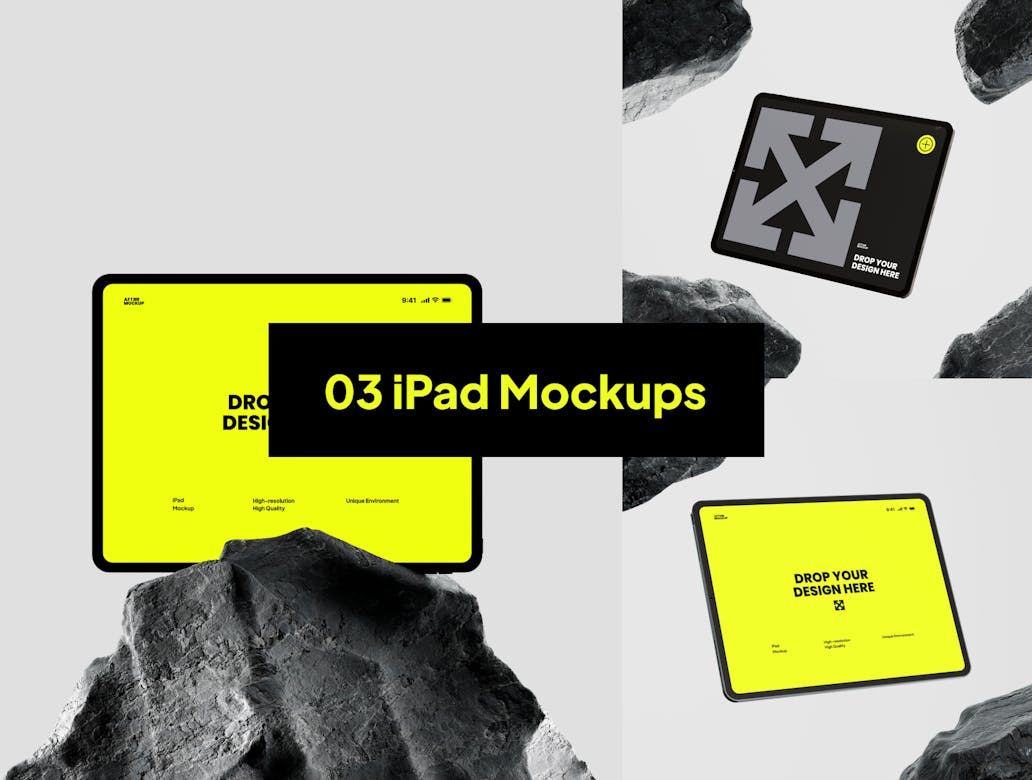 Hajara Device Mockups | Premium & Free PSD Mockup Store