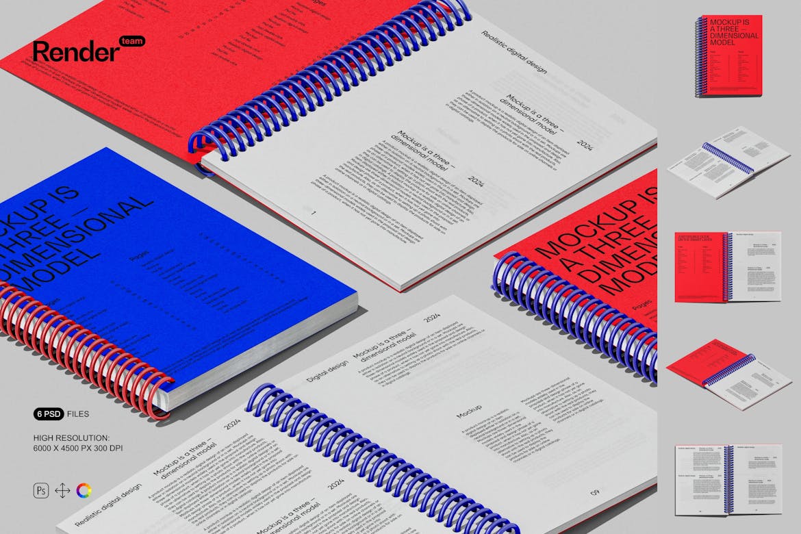 Notepad Mockup Set | Premium & Free PSD Mockup Store