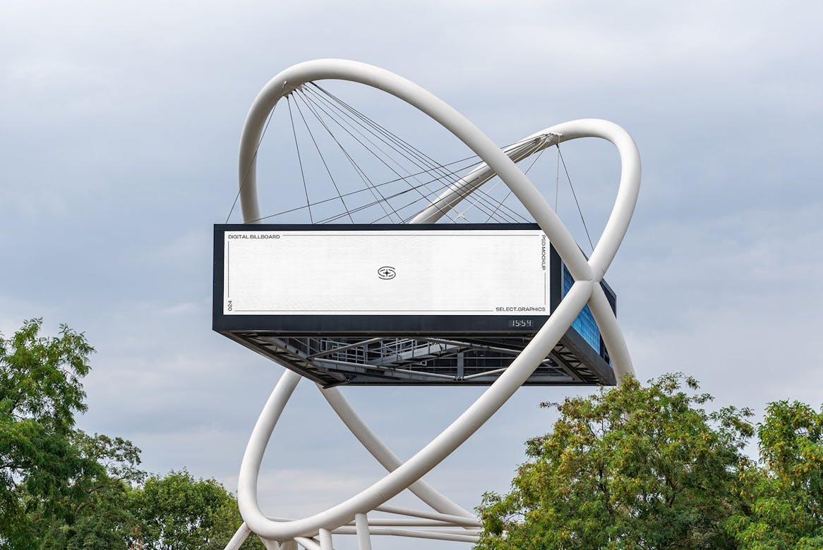 Digital Billboard Mockup 024 | Premium & Free PSD Mockup Store
