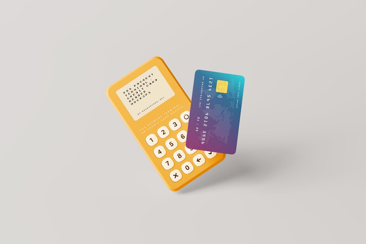 Credit Card Reader Mockups | Premium & Free PSD Mockup Store