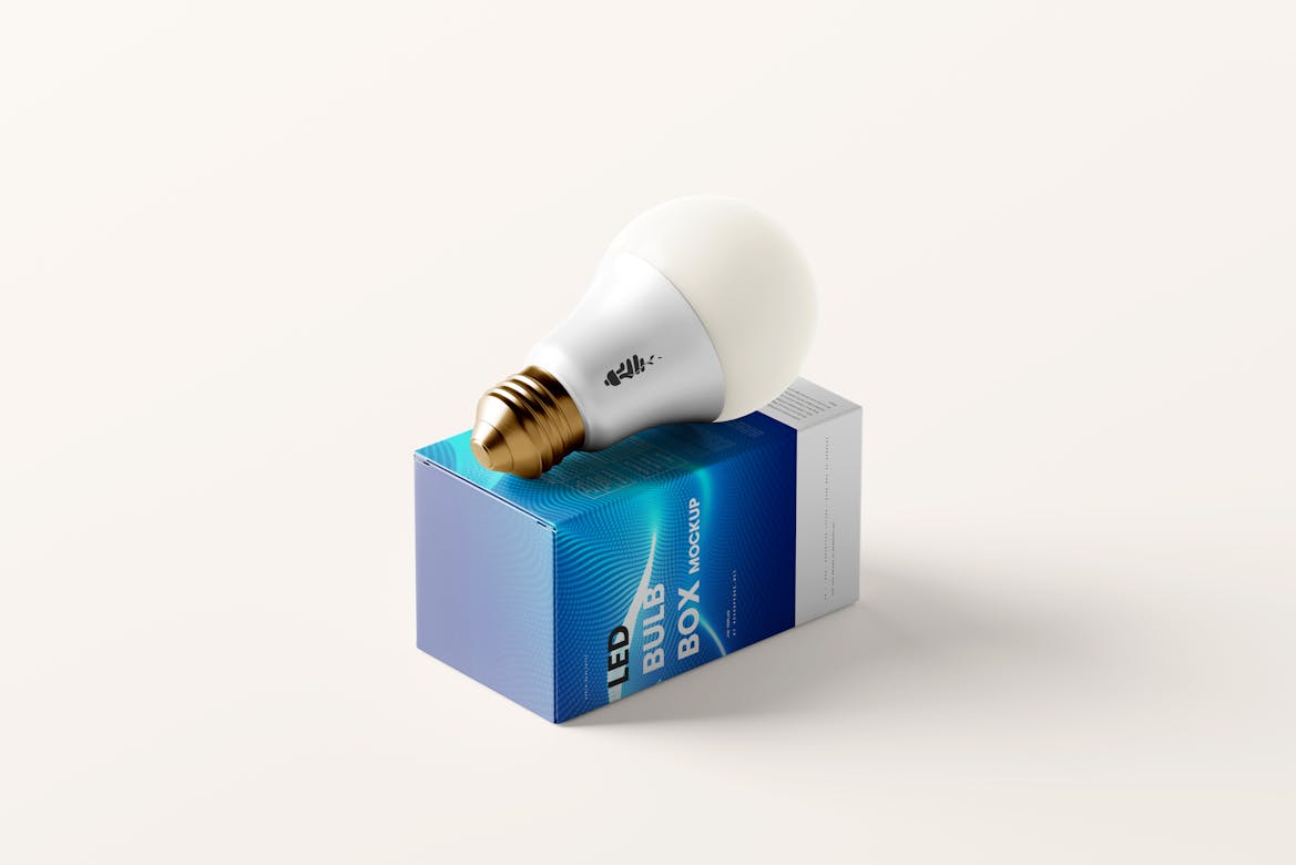 LED Light Bulb and Box Mockups | Premium & Free PSD Mockup Store