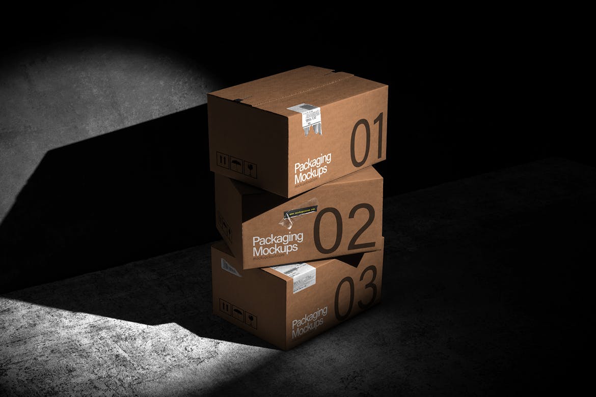 Post Packaging Mockups Kit | Premium & Free PSD Mockup Store