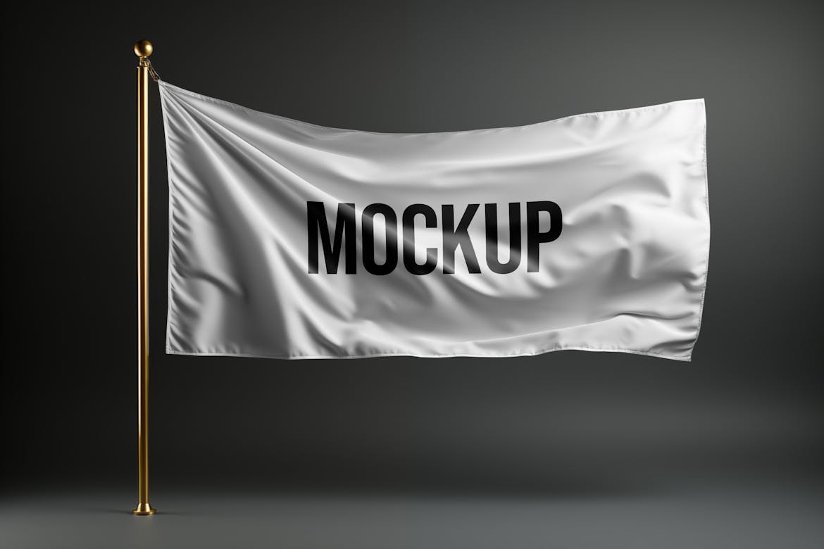 Flag Mockup | Premium & Free PSD Mockup Store