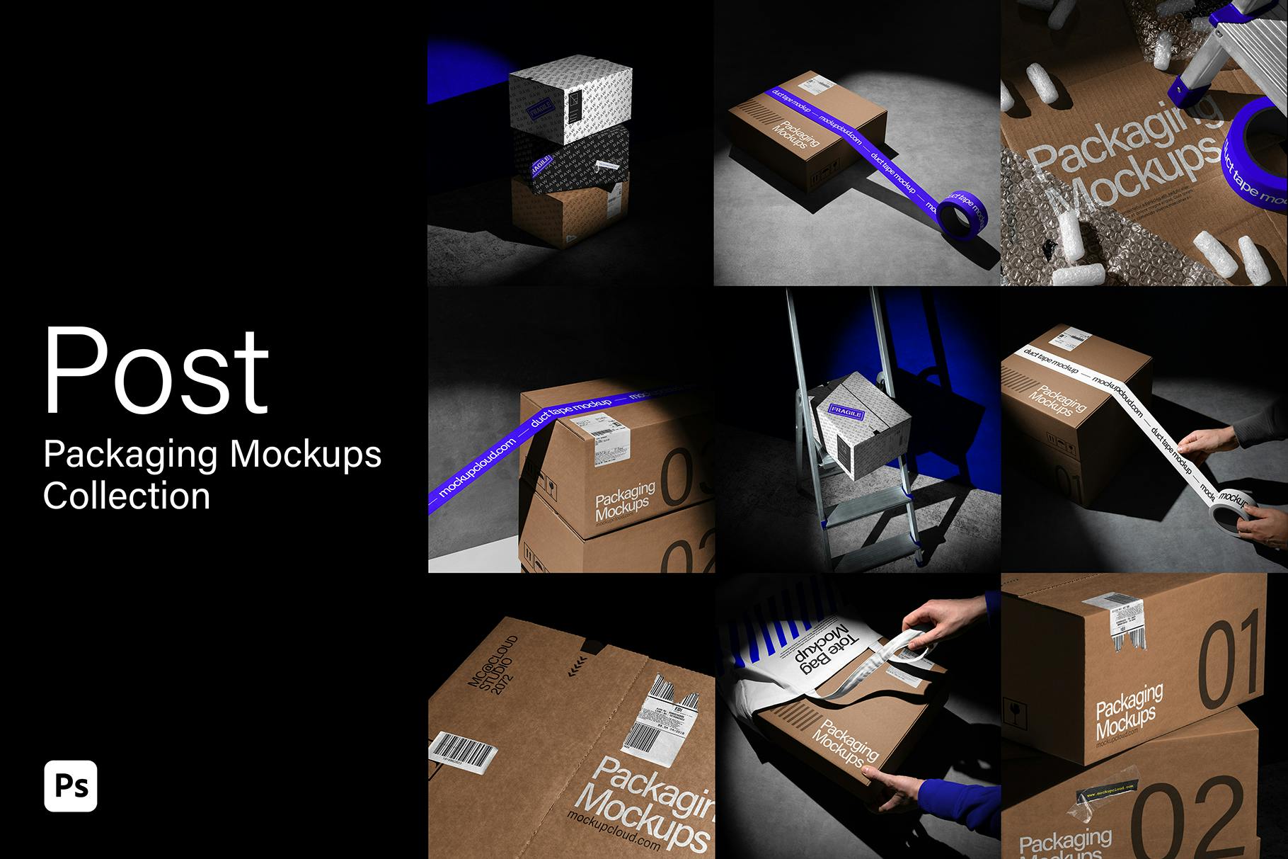 Packaging Mockups. Premium And Free PSD Mockup Templates