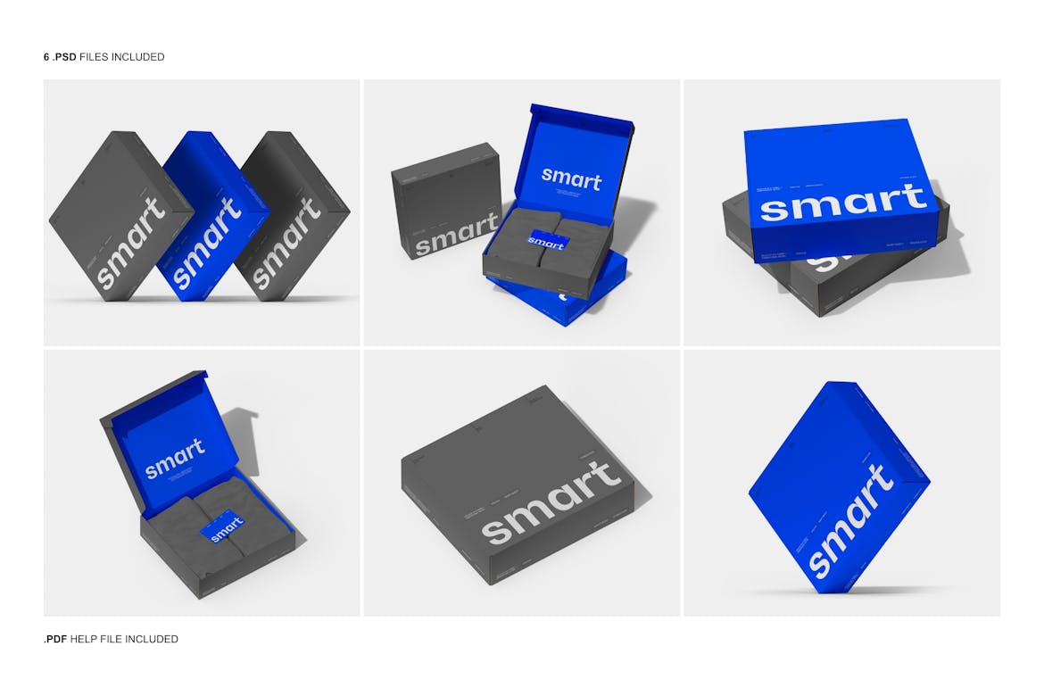 Paper Box Mockup Set | Premium & Free PSD Mockup Store