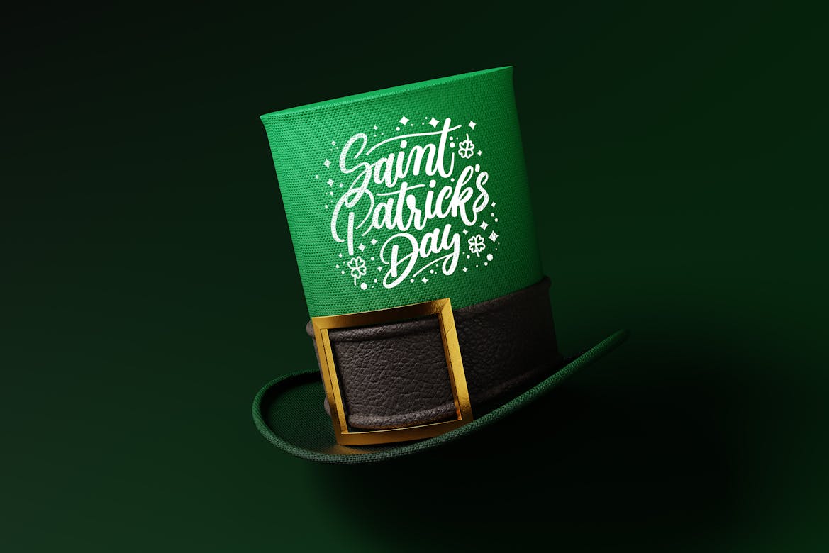 St Patricks Day Hat Mockup | Premium & Free PSD Mockup Store