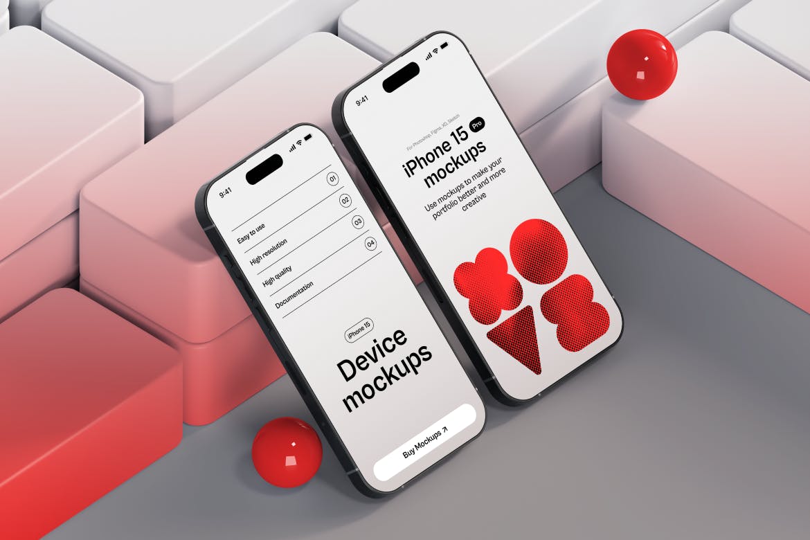 Mobile Mockups. Premium And Free PSD Mockup Templates