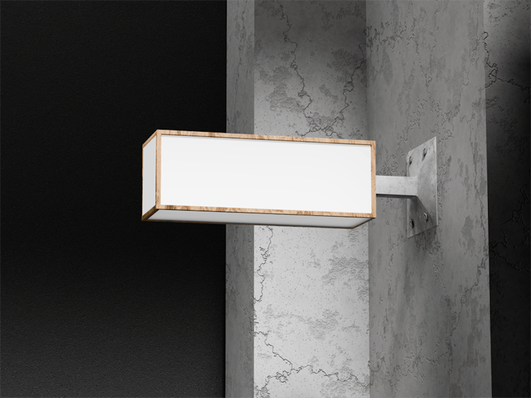 Rectangle Sign Mockup (4) | Premium & Free PSD Mockup Store