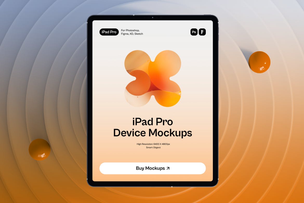 Padsy- iPad Pro Mockups Part.1 | Premium & Free PSD Mockup Store