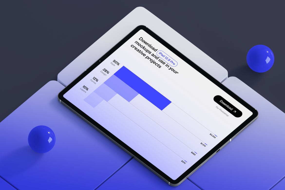 Padsy- iPad Pro Mockups Part.2 | Premium & Free PSD Mockup Store