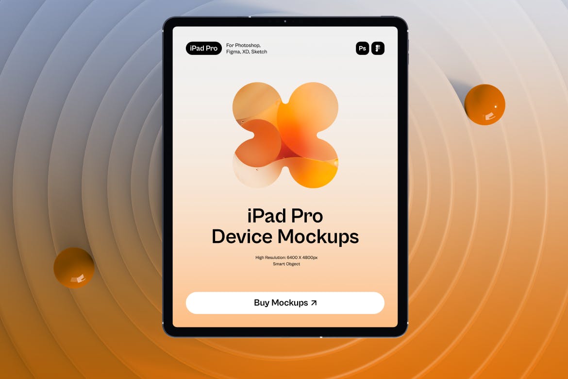 Padsy iPad Pro Mockups 02 | Premium & Free PSD Mockup Store