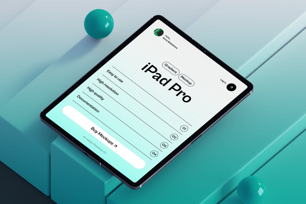 Padsy iPad Pro Mockups 04 | Premium & Free PSD Mockup Store