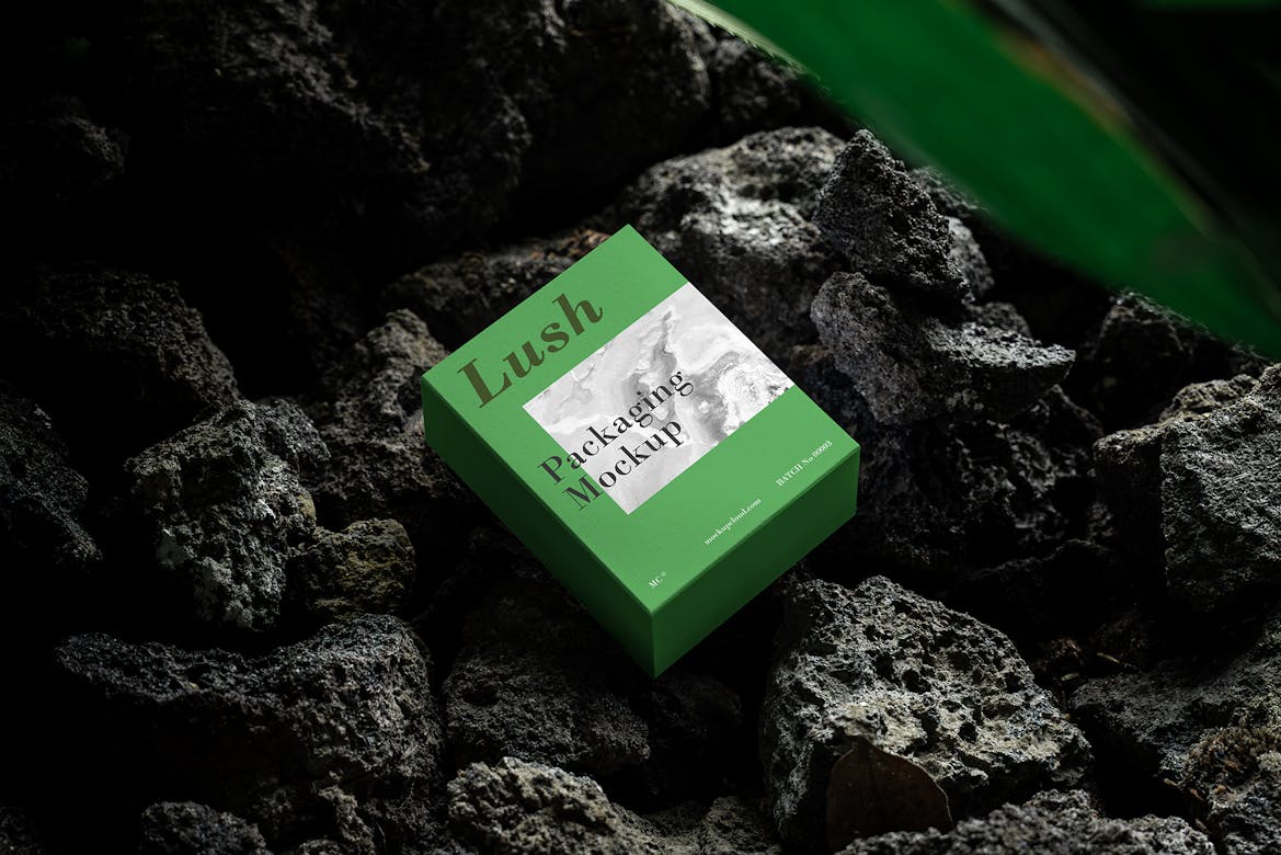Box Packaging Mockup Scene / Lush Series 01 | Premium & Free PSD Mockup ...
