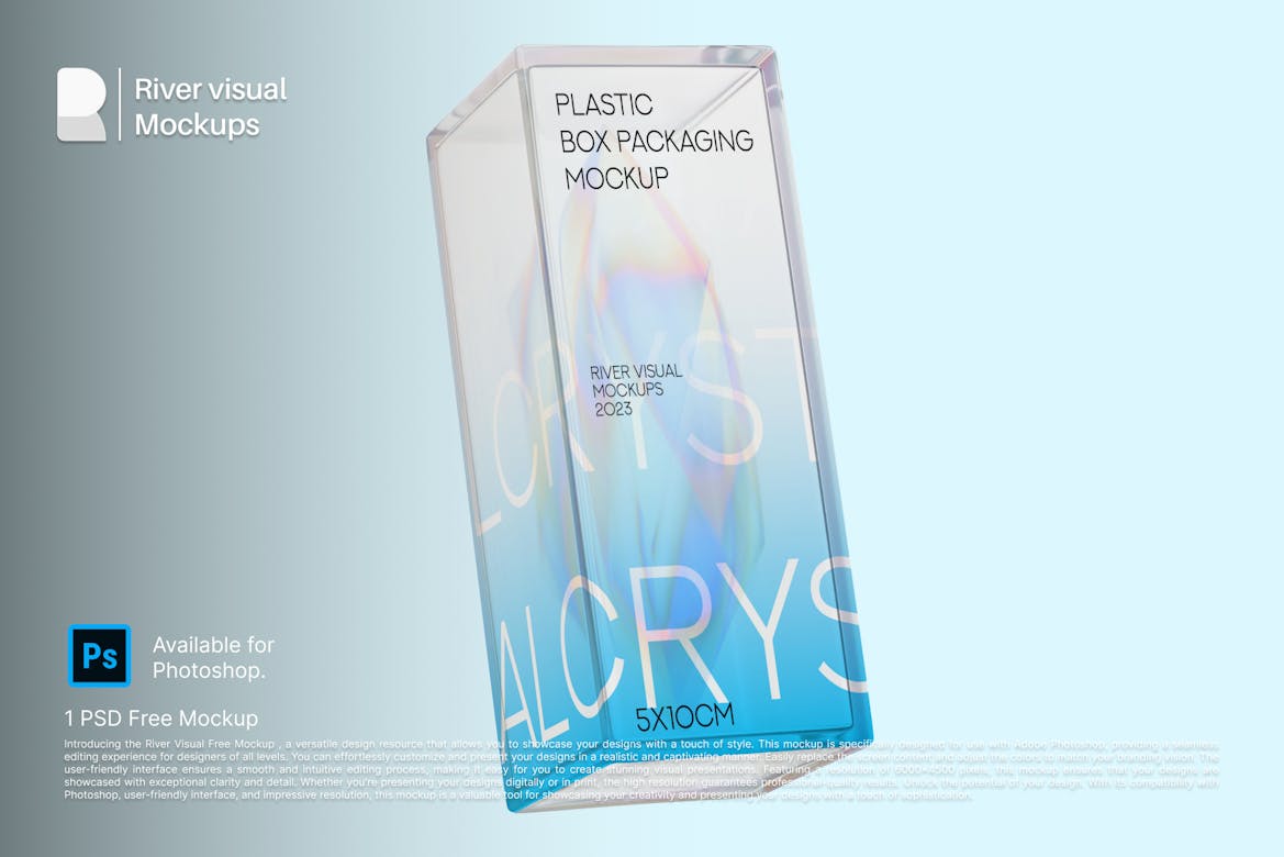 Plastic Box Free Mockup | Premium & Free PSD Mockup Store