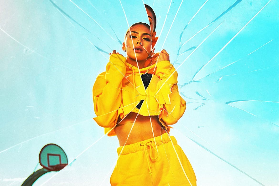 Shatter Effect | Premium & Free PSD Mockup Store