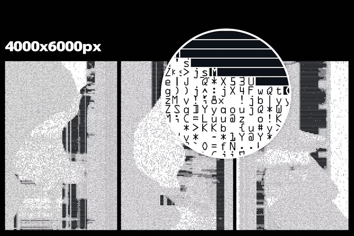 ASCII Backgrounds | Premium & Free PSD Mockup Store