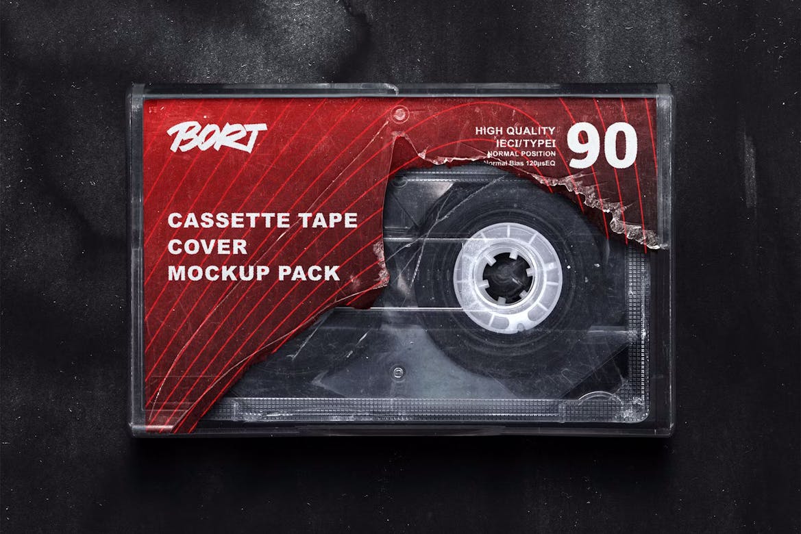 Old Tape Cassette Mockup Pack | Premium & Free PSD Mockup Store