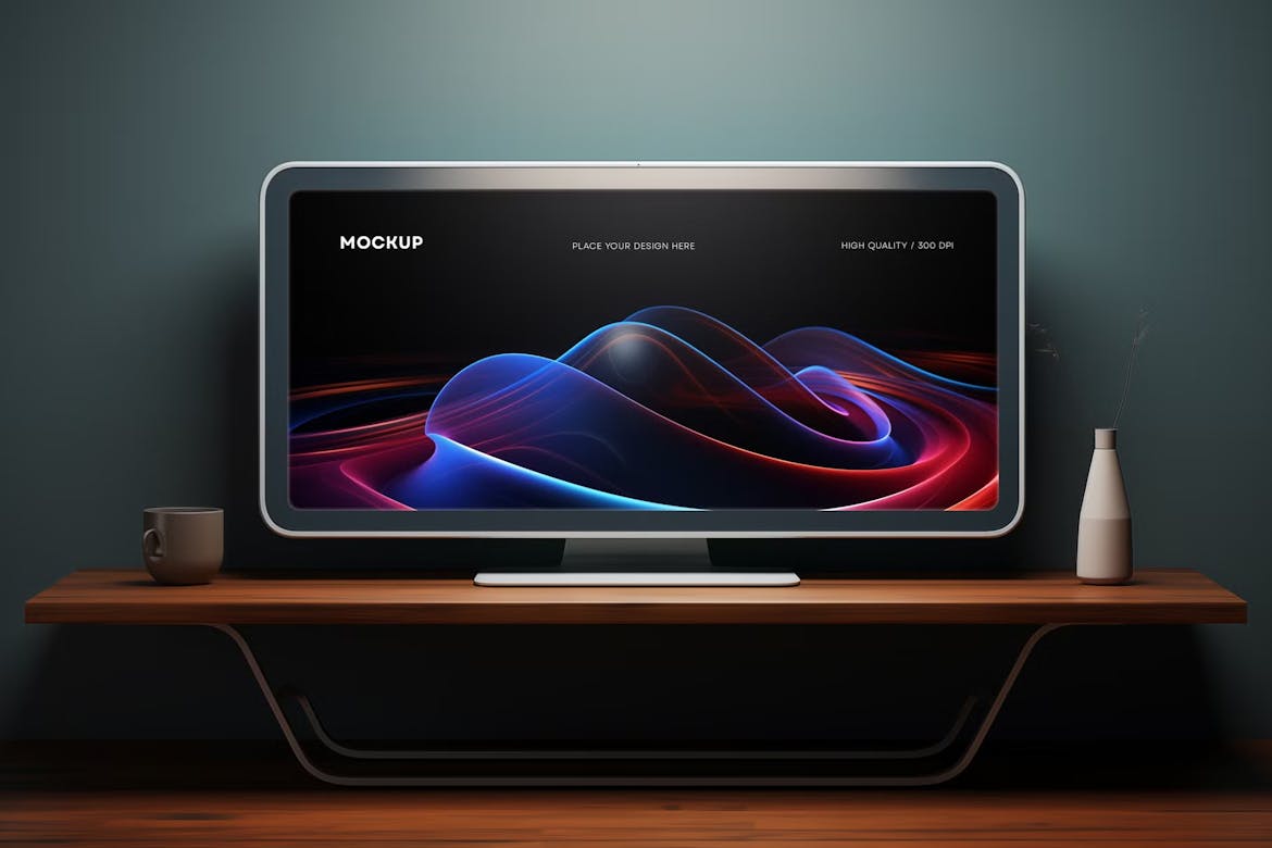 Desktop Computer Screen Mockup | Premium & Free PSD Mockup Store