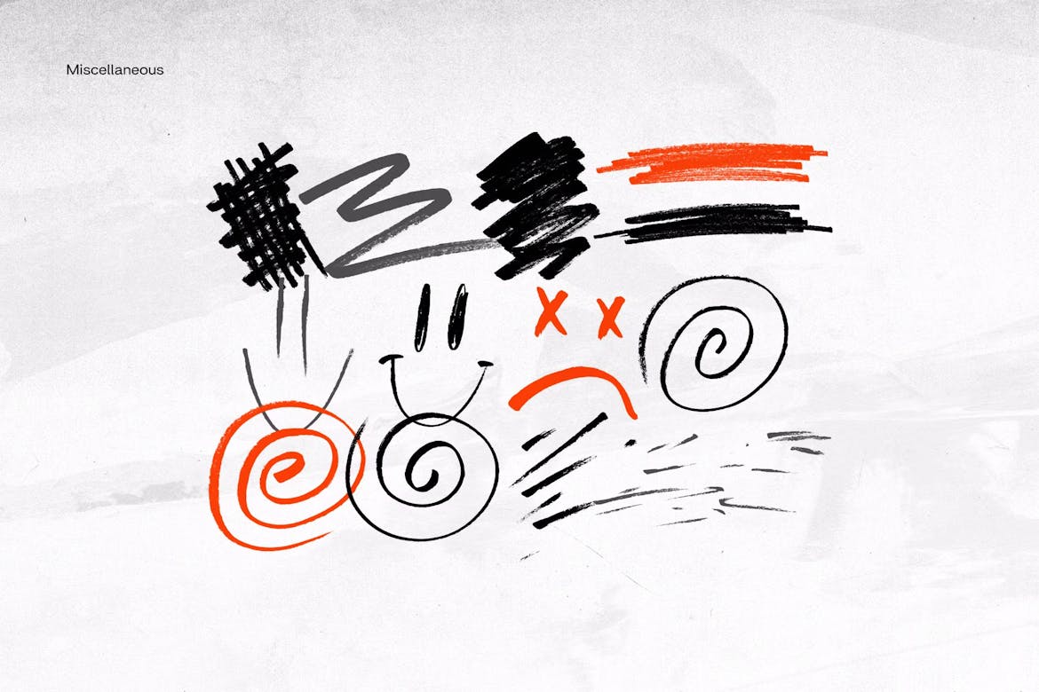 Scribble Set (150+ Elements) | Premium & Free PSD Mockup Store