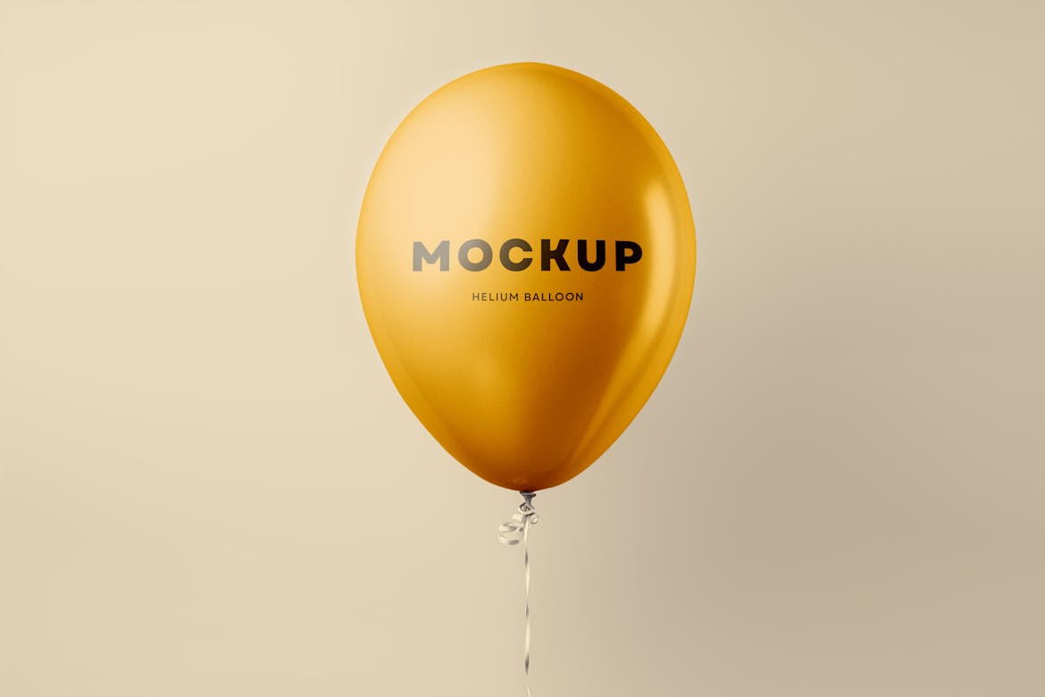 Helium Balloons Mockup | Premium & Free PSD Mockup Store
