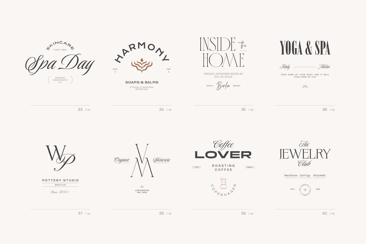 Elegant Logo Kit | Premium & Free PSD Mockup Store