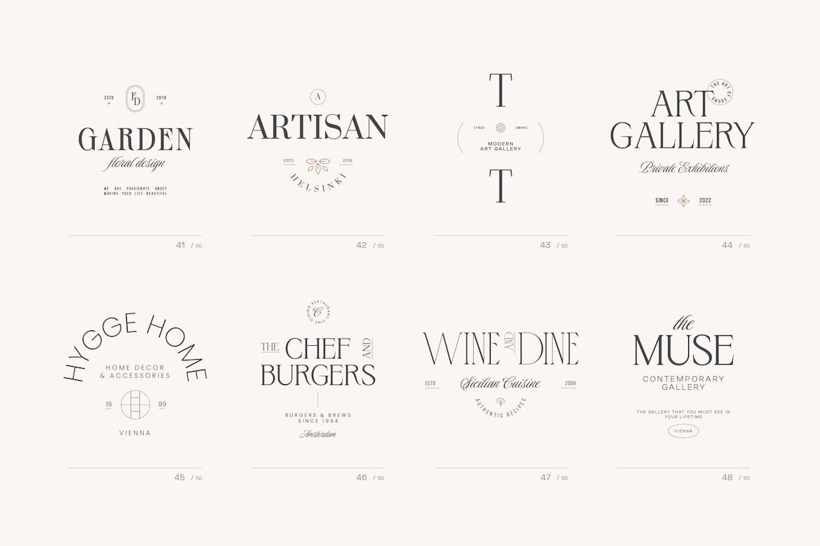 Elegant Logo Kit | Premium & Free PSD Mockup Store