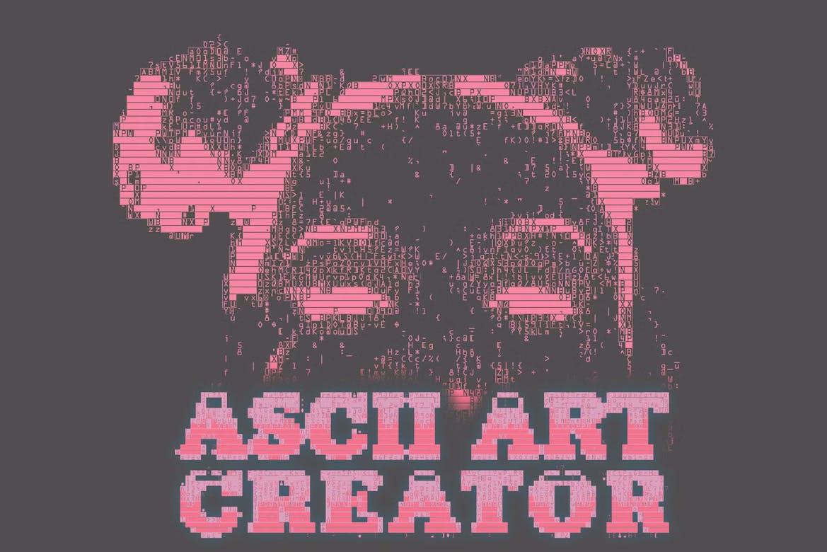 ASCII Art Creator | Premium & Free PSD Mockup Store