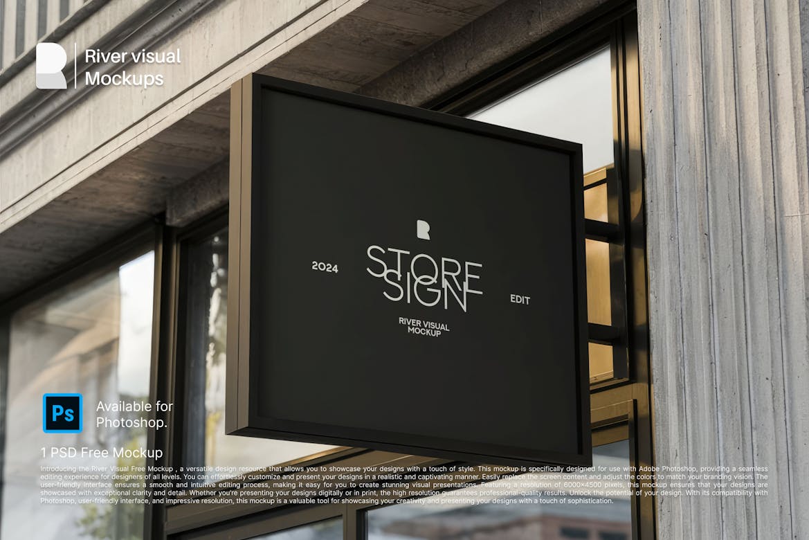 Store Sign Mockup | Premium & Free PSD Mockup Store