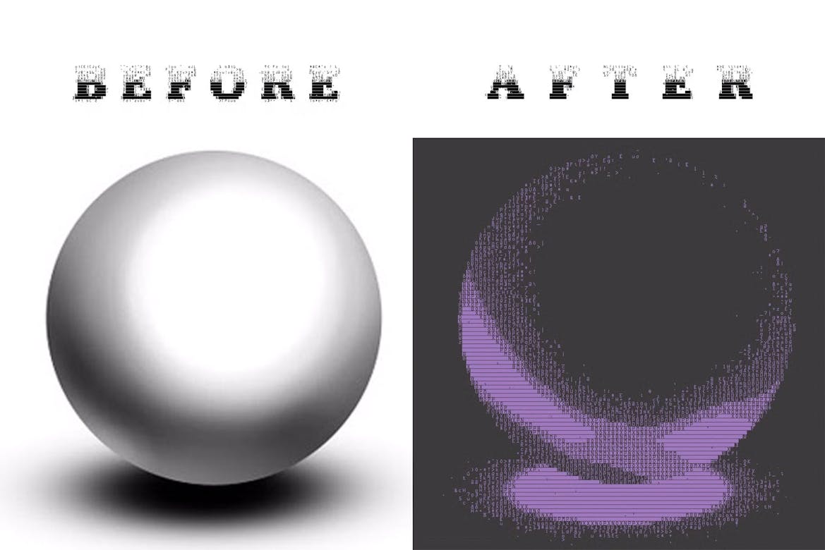 ASCII Art Creator | Premium & Free PSD Mockup Store