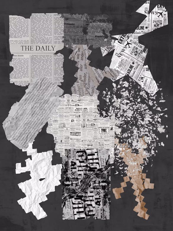 Monochrome Collage Pack | Premium & Free PSD Mockup Store