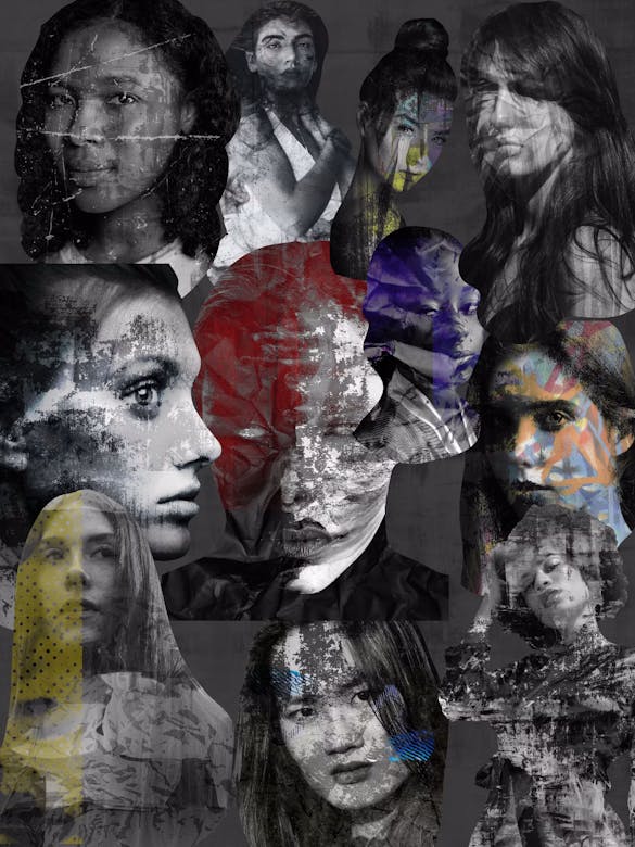 Monochrome Collage Pack | Premium & Free PSD Mockup Store