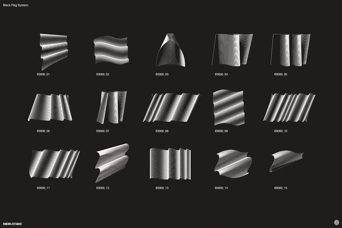 Black Flag Vector Pack | Premium & Free PSD Mockup Store