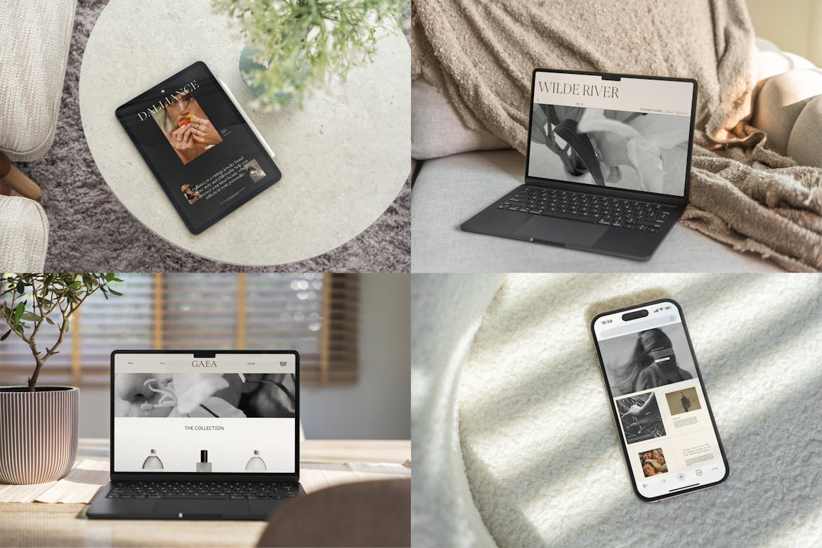 Apple Devices Screen Mockups | Premium & Free PSD Mockup Store