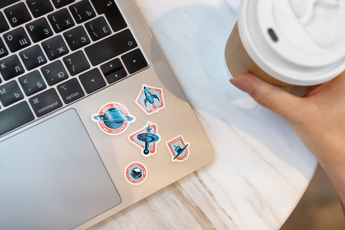 Product Sticker Mockups Pack | Premium & Free PSD Mockup Store