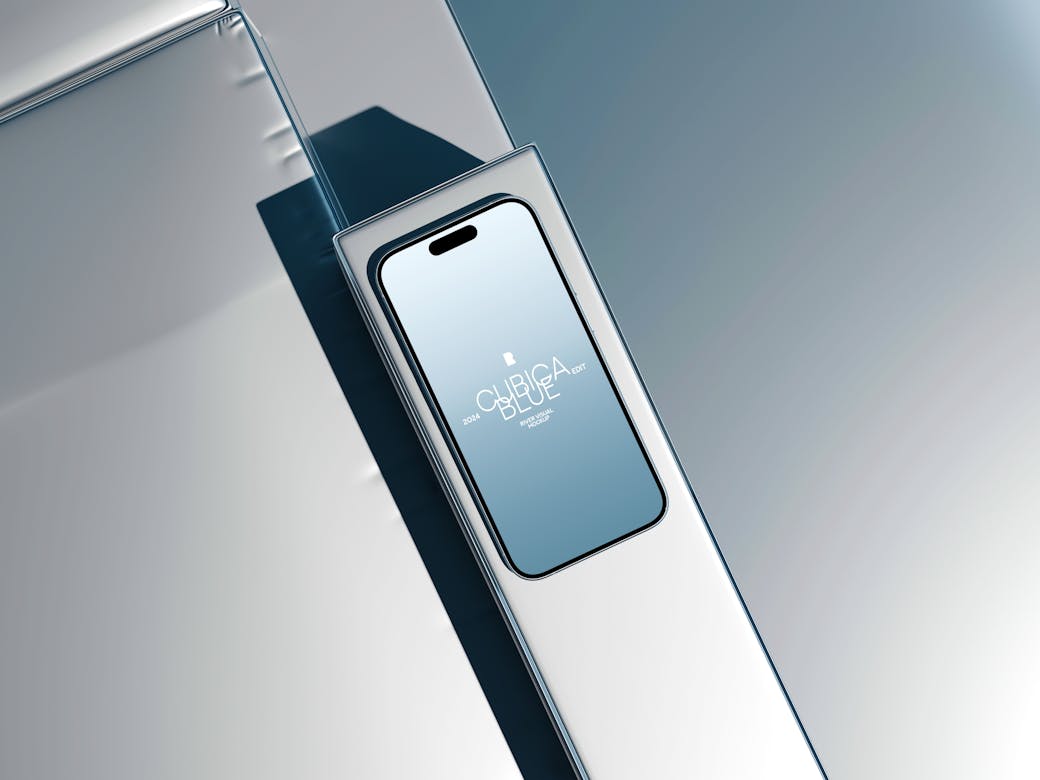 Cubica Blue | Premium & Free PSD Mockup Store