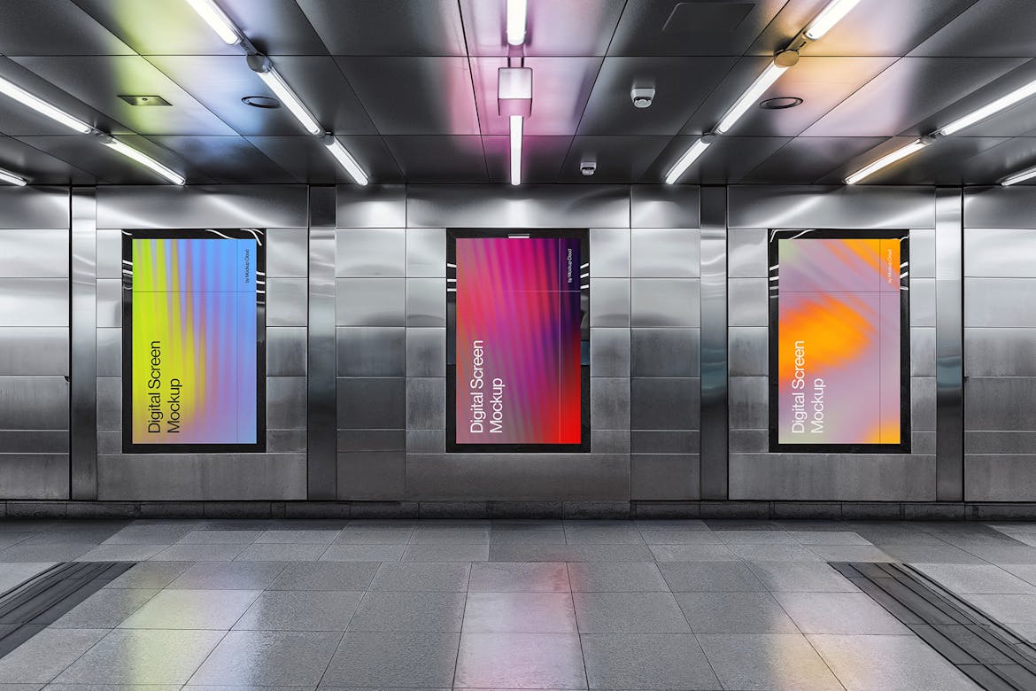 Digital Screen Advertising Mockup Scene 11 | Premium & Free PSD Mockup ...