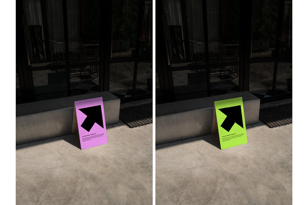 Realistic Sign Billboard Mockup for Photoshop / VIET01|05 | Premium ...